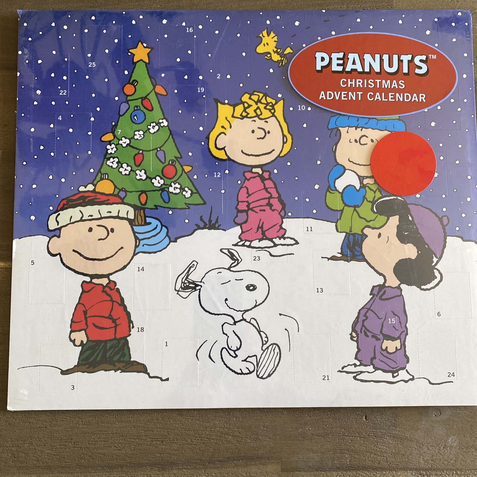 NEW Peanuts Christmas Advent Calendar Snoopy Charlie Brown Linus Lucy ...