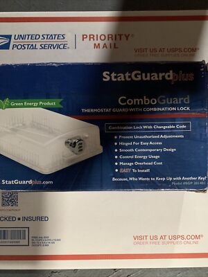 STATGUARD PLUS THERMOSTAT GUARD W/COMBINATION LOCK NEW | eBay