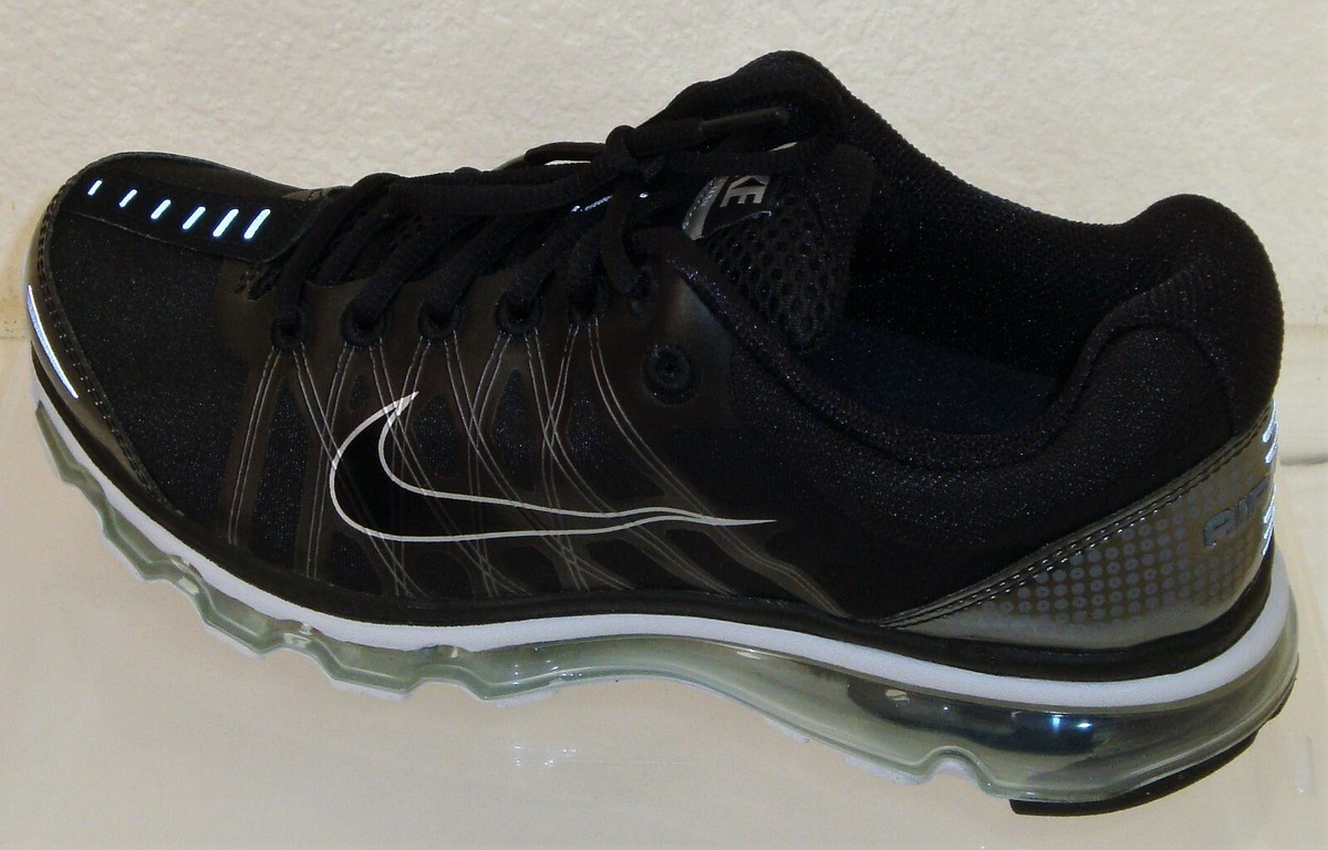 New Nike Air Max 2009 Black Neutral Grey Mens US Size 8 UK 7 New Nike Air Max 2009 Black Neutral Grey Mens US Size 8 UK 7