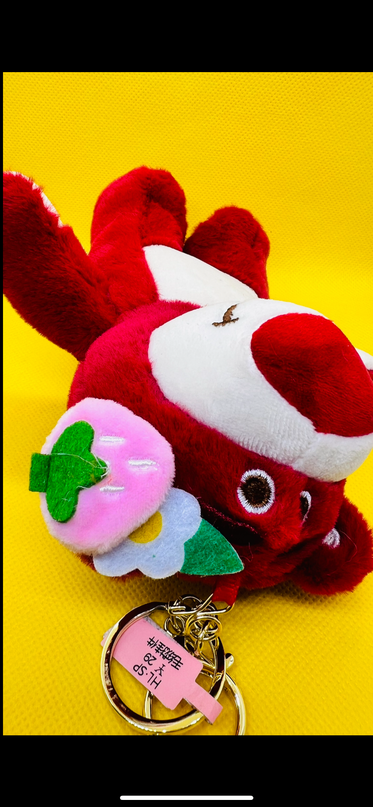 Toy Story lotso Bear plush keychain keyring bag charm coin purse pom ...