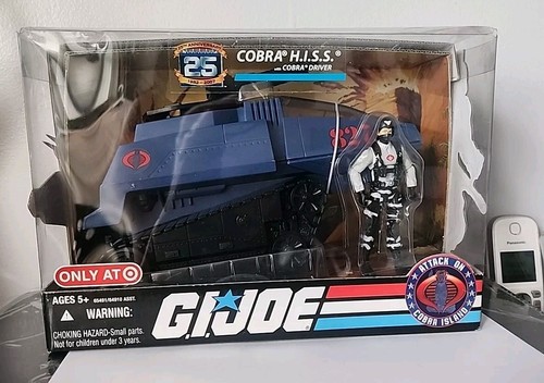 GI Joe 25th Anniversary COBRA HISS Tank W/ Driver | eBay