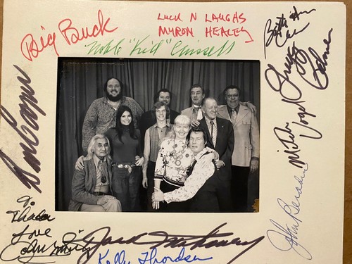 John Smith Kelly Thordsen Myron Healey Etc Signed Autographed Vintage ...
