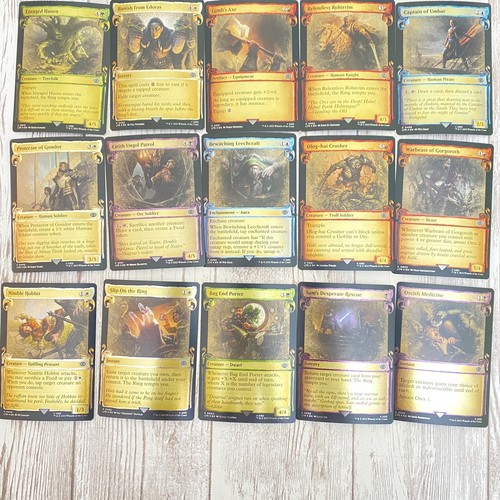 15 Cards Magic MTG LOTR Lord of the Rings SPECIAL EDITION Collector | eBay