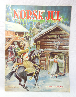 1960 Norsk Jul Magazine Norwegian Christmas Printed in Norway Alaska ...