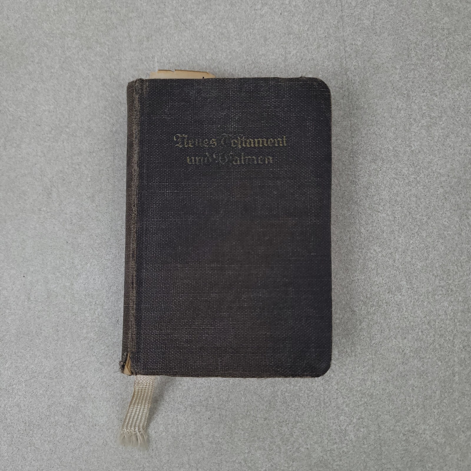 1950 Vintage German New Testament & Psalms, Miniature w/ Maps & Reading ...