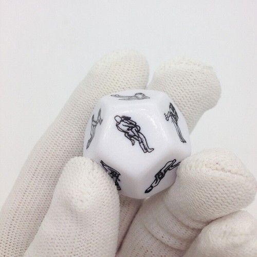 2Pcs 12 Side Sex Position Dice Bachelor Party Adult Couple Lover ...