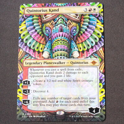 Quintorius Kand Borderless 352 MTG The Lost Caverns of Ixalan LCI ...