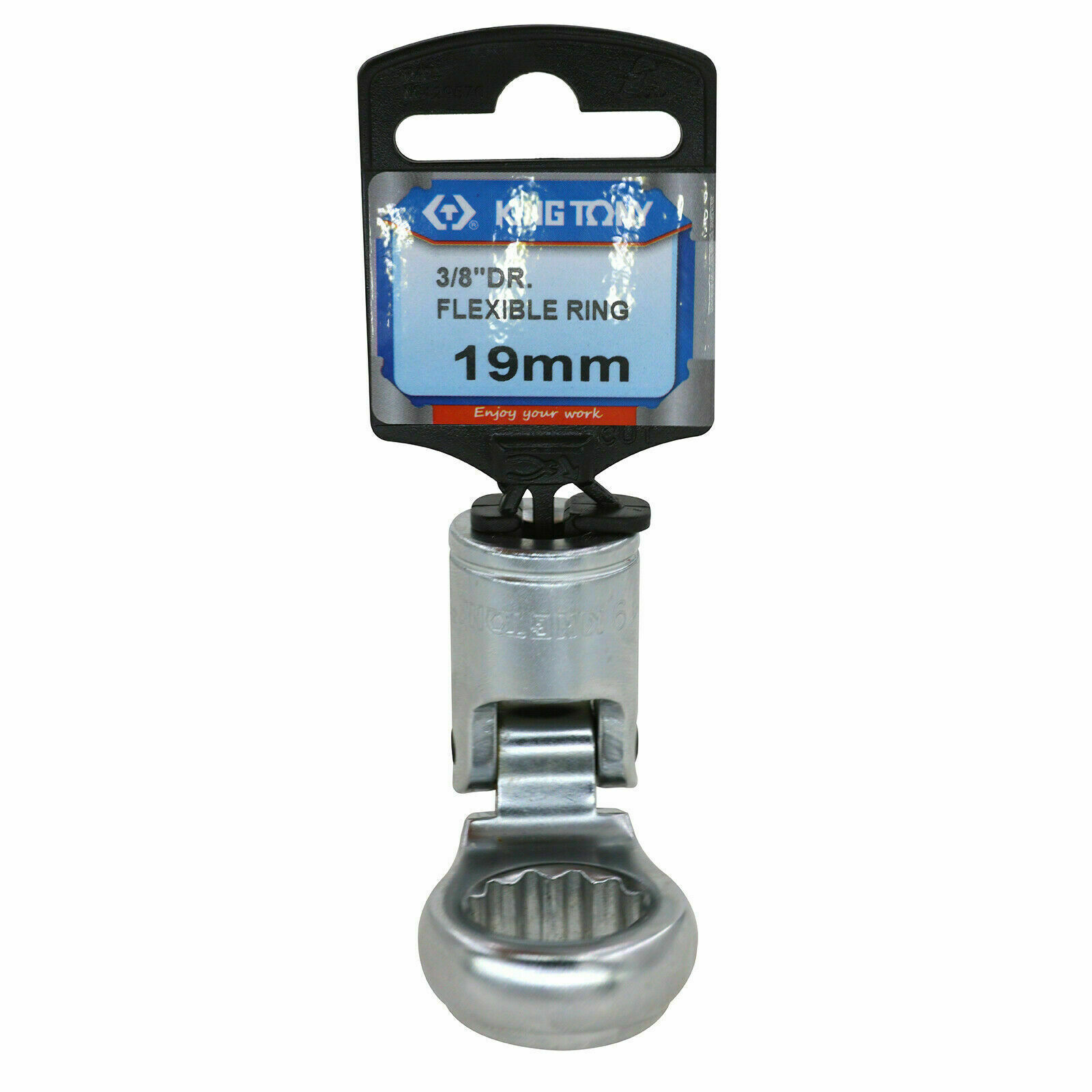 KING TONY Flexible Flexi Head Crowfoot Crows Feet Spanner Wrench 3/8" 8 ...