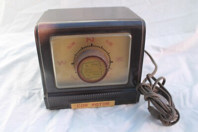 Vtg CDR ROTOR Model AR1, AR-22 Antenna Rotor Control Box Brown | eBay