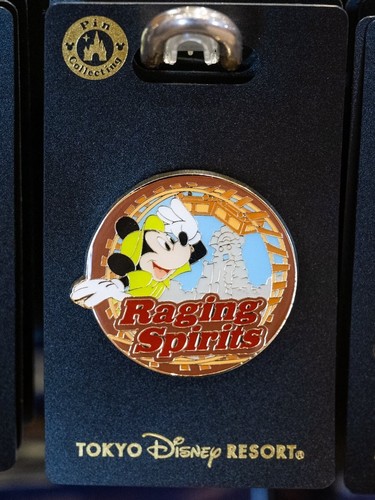 Japan Tokyo Disney Resort Pin badge Raging Spirits | eBay