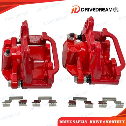 Red Caliper Pair Rear For 2007-2020 Cadillac Escalade Chevrolet GMC ...