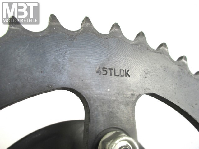 Ktm 125 Duke Chain Wheel Mount With Sprocket 45T Carrier Sprocket Bj.17 ...