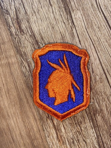 WW2 98th INFANTRY DIVISION US MILITARY ORIGINAL PATCH BADGE | eBay