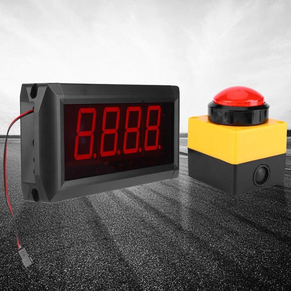 Countdown Timer,10 Seconds LED Digital Display Timer,with Remote ...