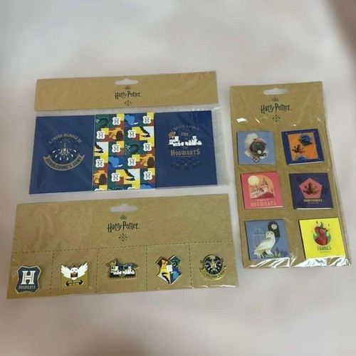[New and unused] Harry Potter Studio Tour Magnet Pin Badge Notebook | eBay