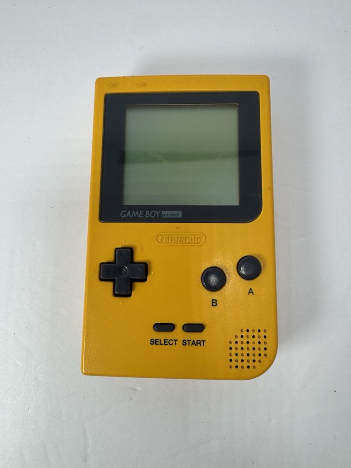 Nintendo Gameboy Pocket - Yellow Tested & Working | eBay
