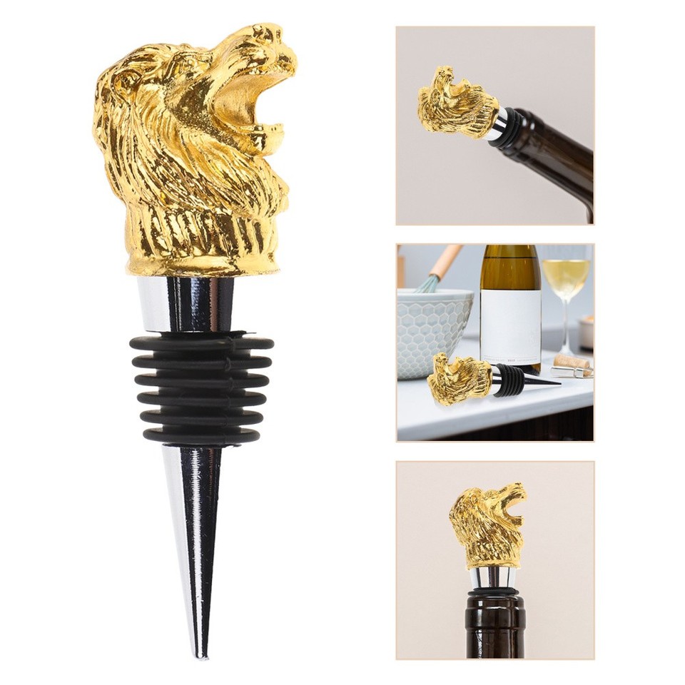 Wine Bottle Plug Party Red Wine Bottle Stopper Decorative Bottle Plug ...