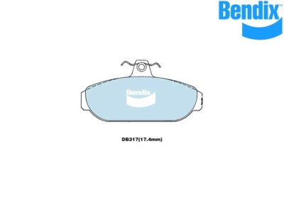 Bendix Brake Pad FT General CT For Volvo 760 88-92 2.3 704,764 DB317 ...