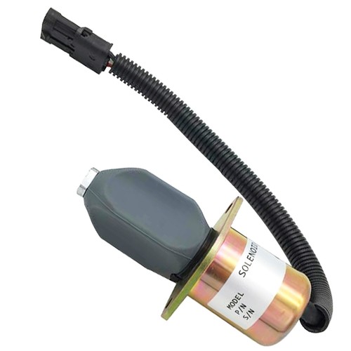9073747 Shut Off Stop Solenoid 24V Fits for Cummins Liebherr Excavator ...