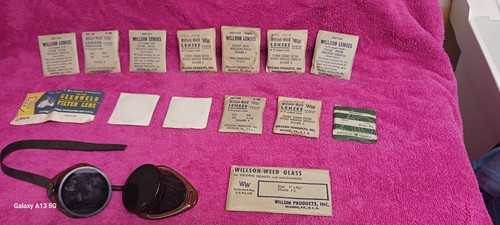 Vintage Wilson Safety Glasses Goggles Lens Original New Old Stock Lot ...