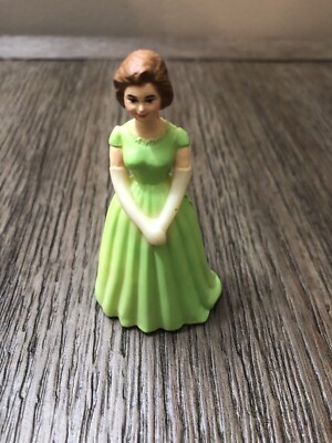 Vintage Debutante Green Dress Gloves Lady Birthday Cake Topper Hong ...