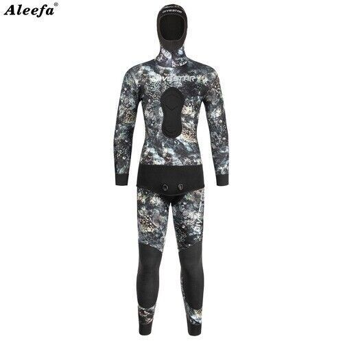 Mens Spearfishing Wetsuit 3mm 5mm 7mm Neoprene Yamamoto Freedive Scauba ...
