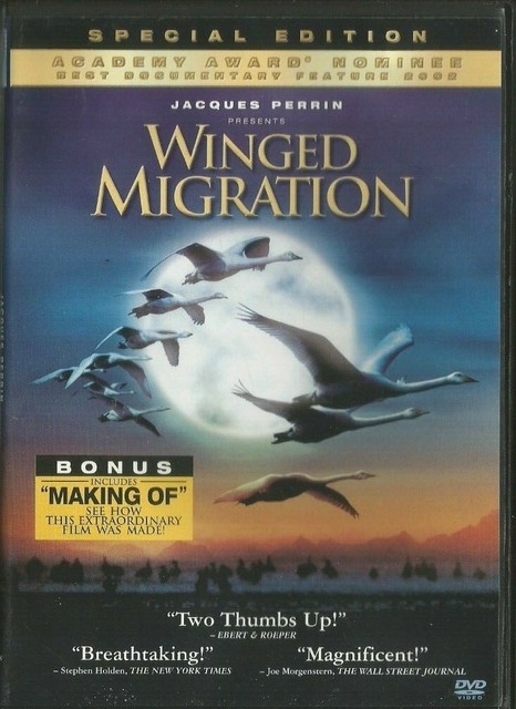 Winged Migration DVD Movie Jacques Perrin 2001 for sale online | eBay