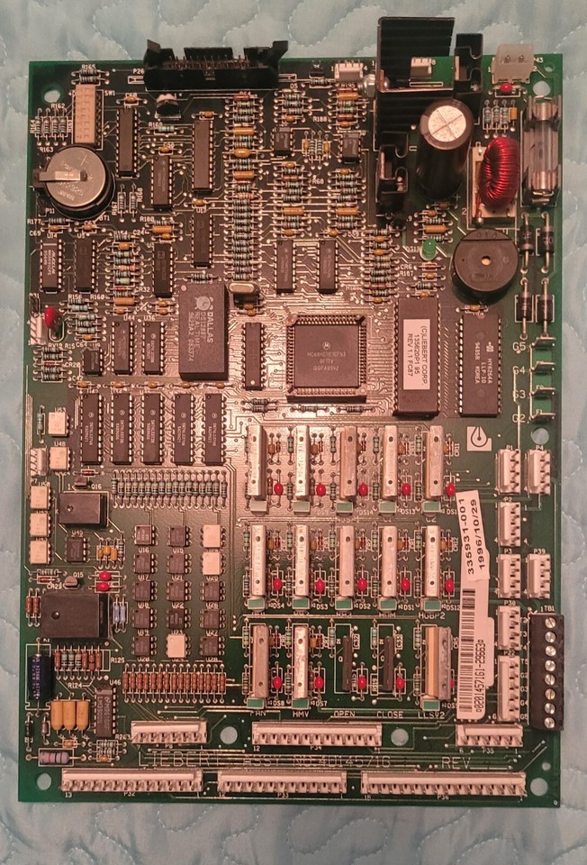 Liebert 4D14571G Circuit Board with Display Plate | eBay