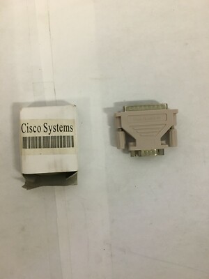 Cisco DB25 Male to DB9 Male Modem/Parallel/Serial Adapter - 29-4043-01 ...