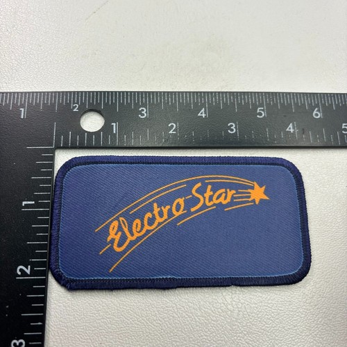 Vintage c 1990s ELECTRO-STAR Printed-On-Style Advertising Patch S42O | eBay