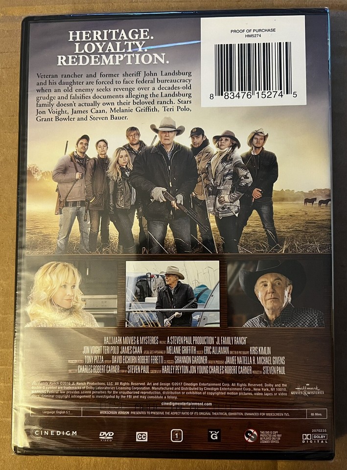 J.L. Family Ranch (DVD) 883476152745| eBay