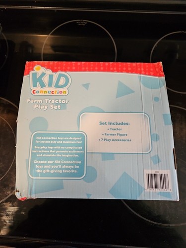 Kid Connection Piece Farm Tractor Play Set with Lights and Sound Ages 3 ...