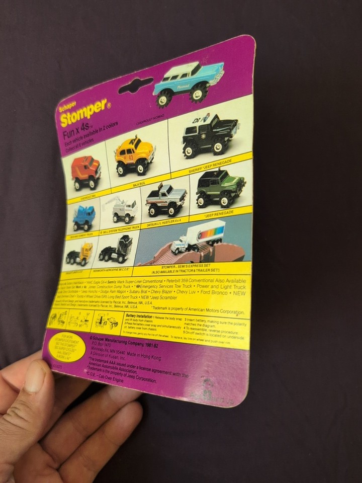 Schaper Stomper Chevy Nomad SUPER RARE On Card | eBay