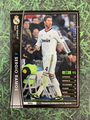 Panini WCCF 2012-13 Sergio Ramos Real Madrid Football Soccer card | eBay