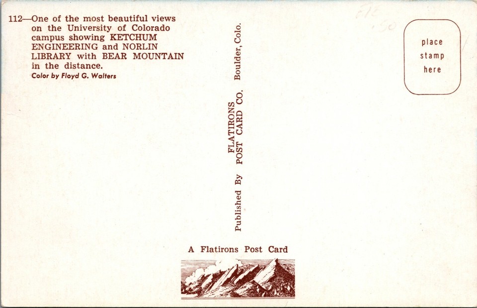 Ketchum Engineering Norlin Library University of Colorado Boulder ...