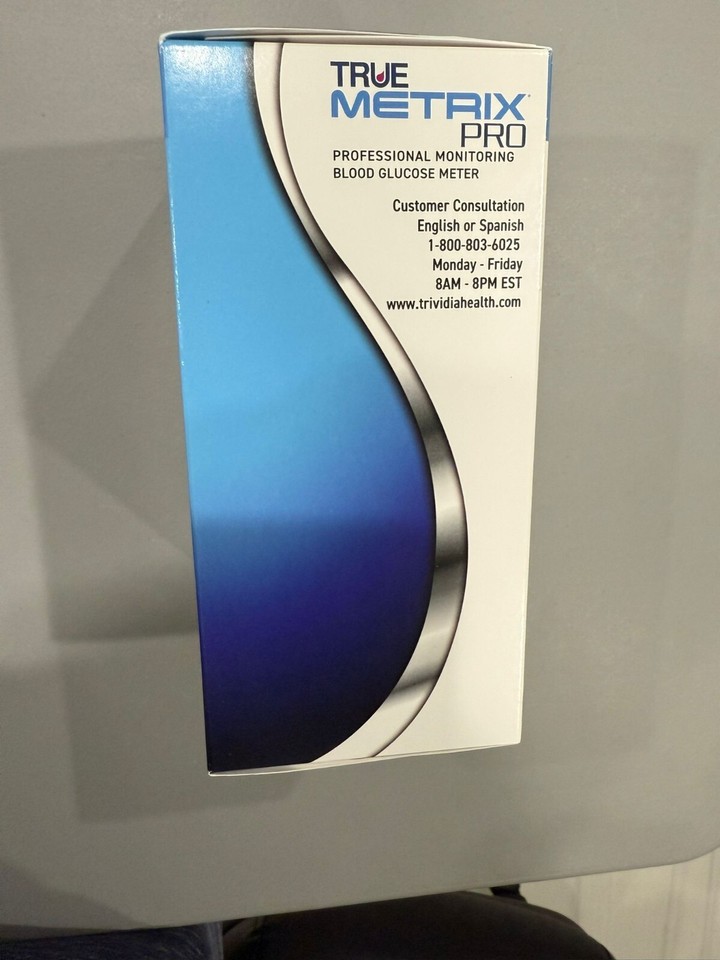 True Metrix PRO Meter Blood Glucose Monitoring System Complete kit + 10 ...