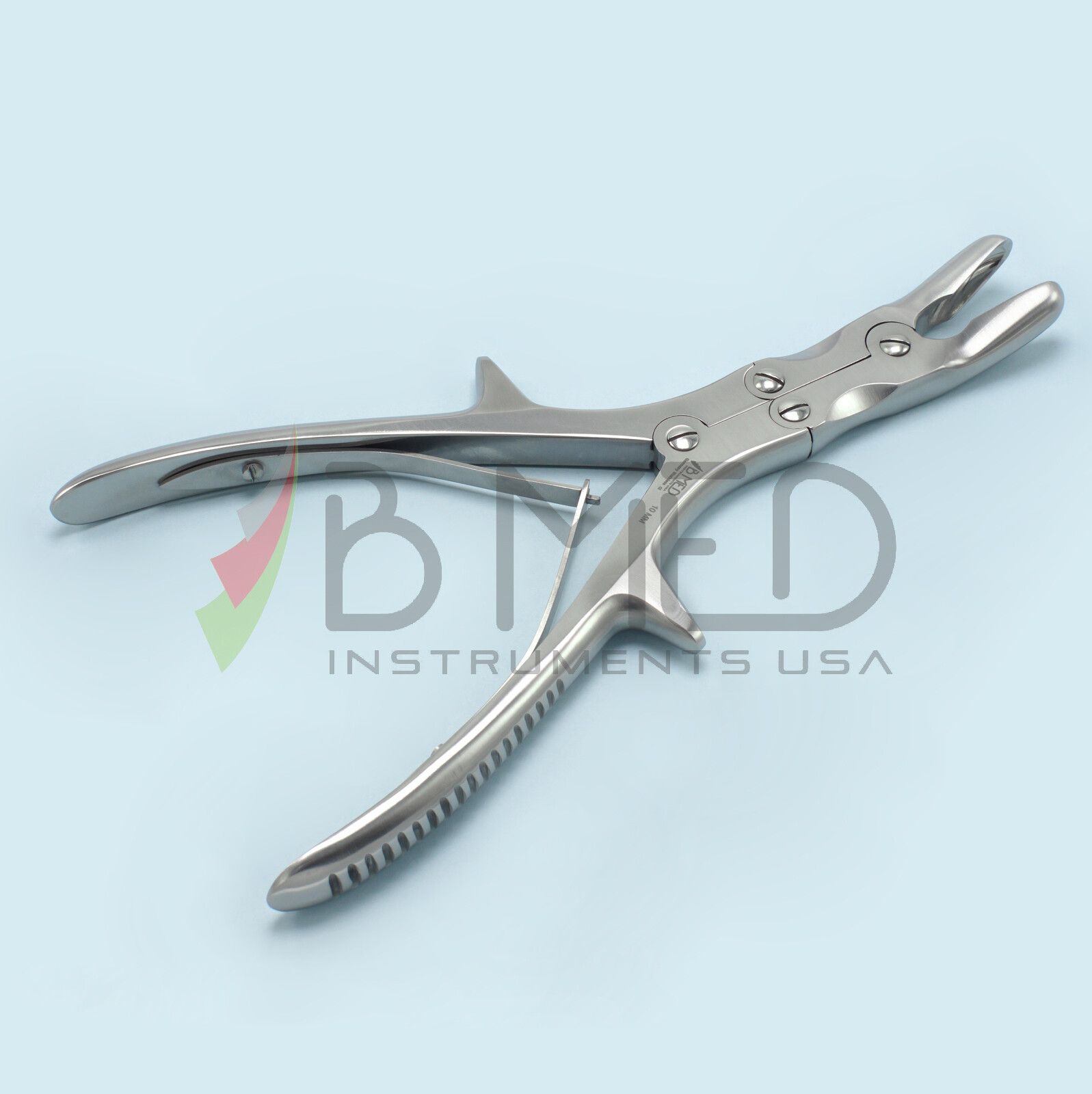 OR Grade Stille-Luer Bone Rongeur Curved 10mm Bite 8 3/4" Orthopedic ...