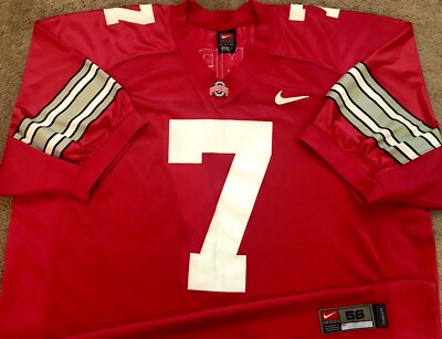 VTG AUTHENTIC CHRIS GAMBLE OHIO STATE BUCKEYES NIKE JERSEY 56 SEWN ...