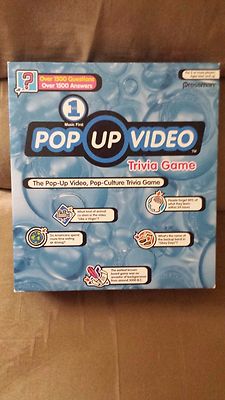 1999 VH1 Music First Pop Up Video Trivia Game Teens Adults | eBay