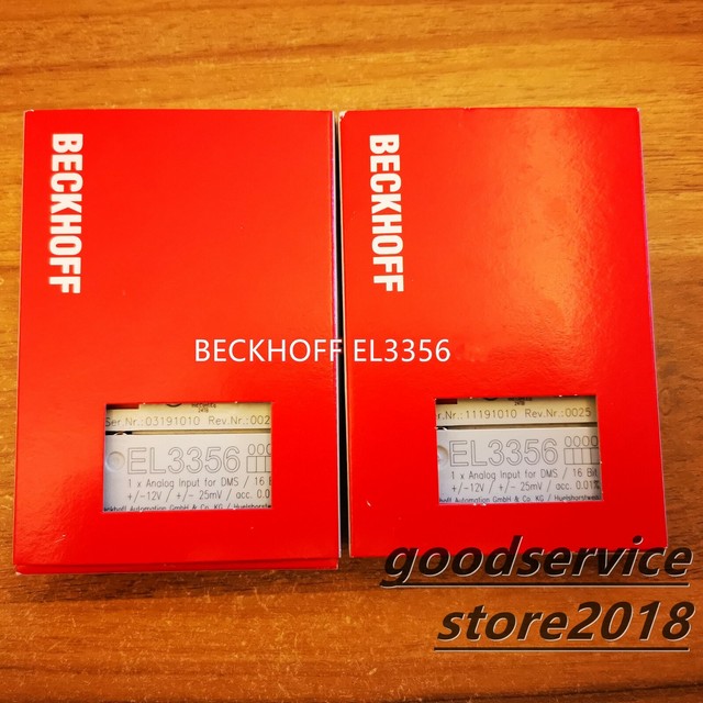 Beckhoff EL3356 1-channel Precise Load Cell Analysis FNIP for sale ...