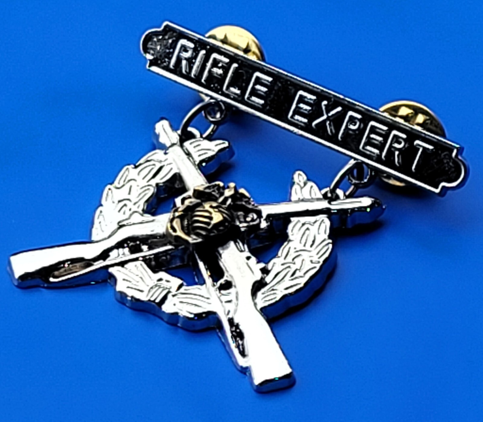 WWII US Marine Expert Rifleman EGA Badge Military Pin USMC Marksman | eBay