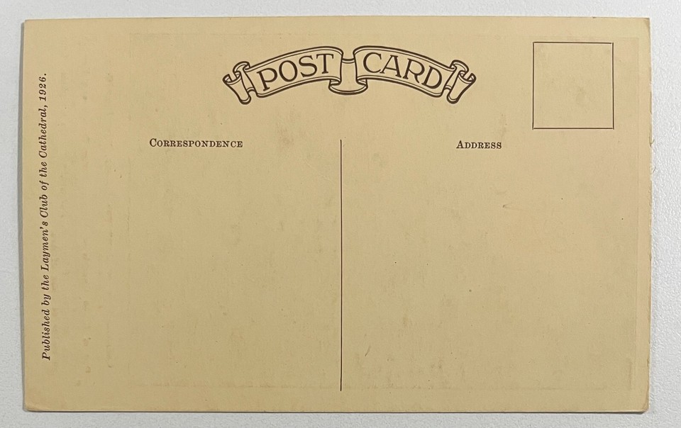 New York City/Cathedral Of St. John Devine (interior)/Vintage Postcard | eBay