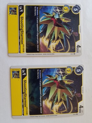 2x DIGIMON SHOOTING STARMON CARD # BT5-039 | eBay