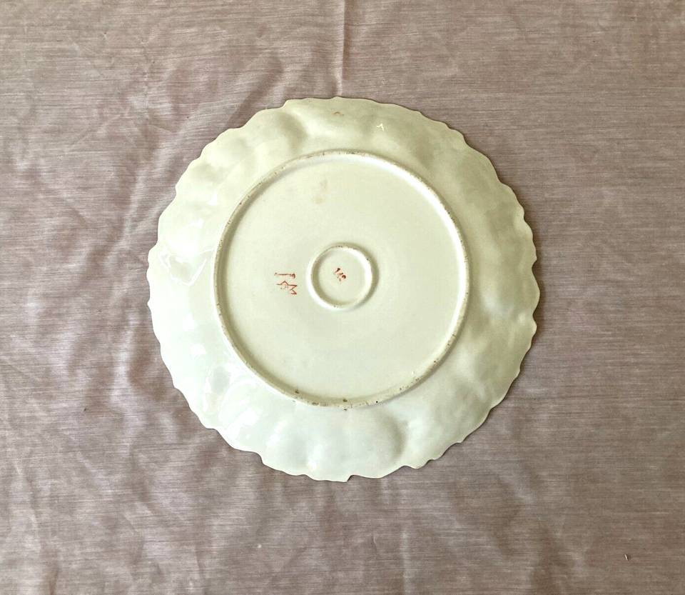 Antique IPF Germany Beautiful Multicolor Flowers Design Dish 12" Bowl ...