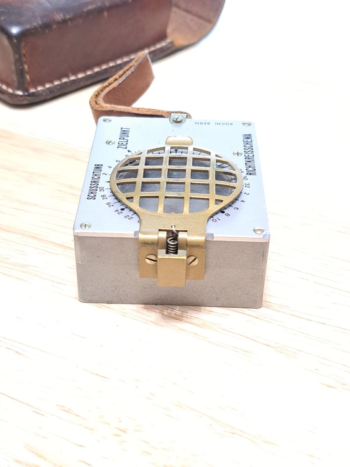 SWISS ARMY ARTILLERY SCALES COMPASS SITOMETER MILITARY Switzerland Bern ...