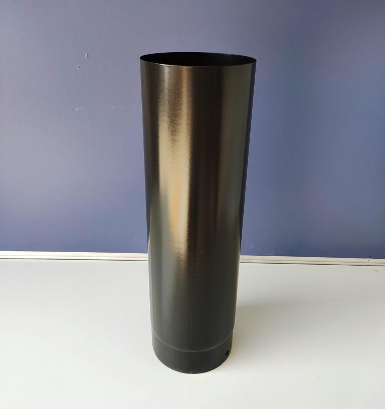 5" inch & 6" black wood burner stovepipe stove Flue pipe log coal ...