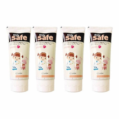 4ea Korea CJ Perioe Kids Safe Toothpaste Strawberry 90g | eBay