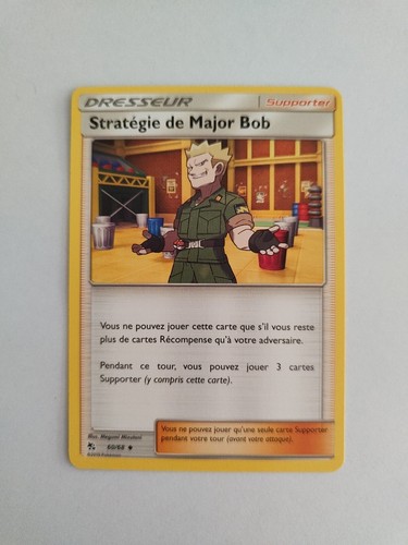 Carte Pokémon - Stratégie de Major Bob 60/68 - Destinées Occultes SL11 ...