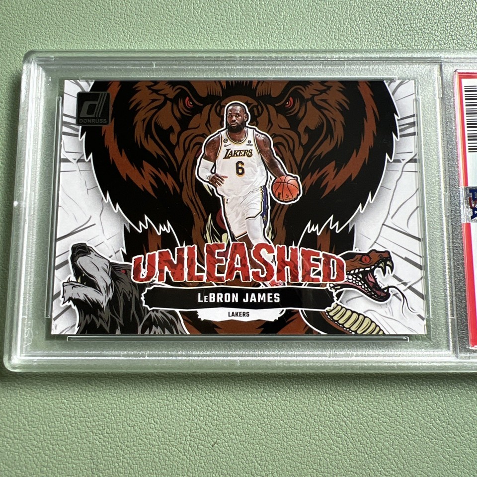 2023-24 Panini Donruss LeBron James Unleashed #1 PSA 10 GEM MINT ...