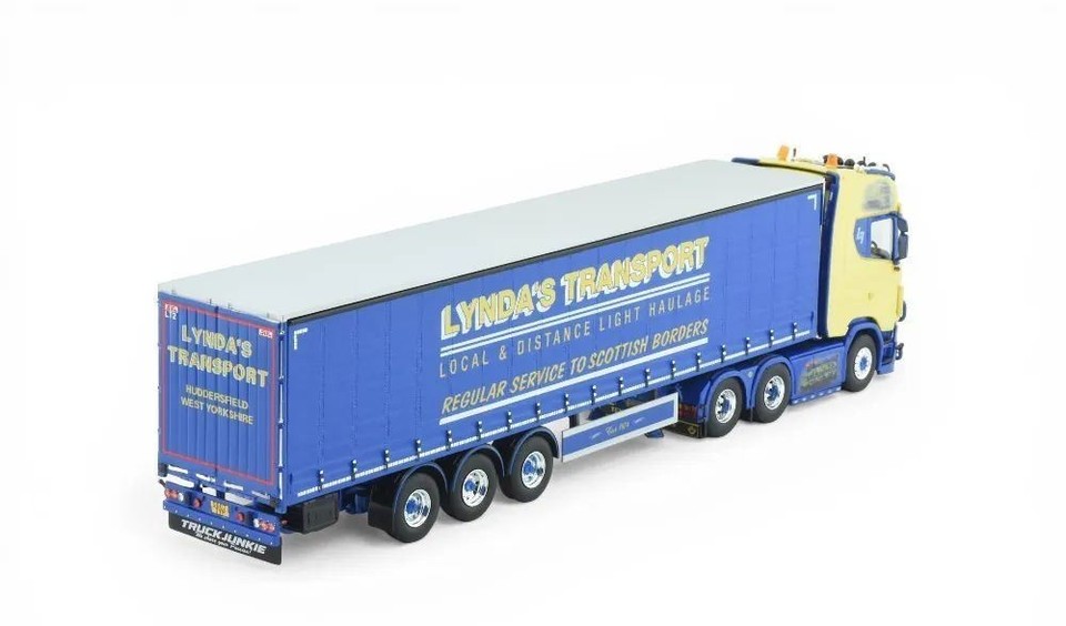 Tekno 1:50 Lynda´s Transport Scania Next Gen S curtainside semitra ...